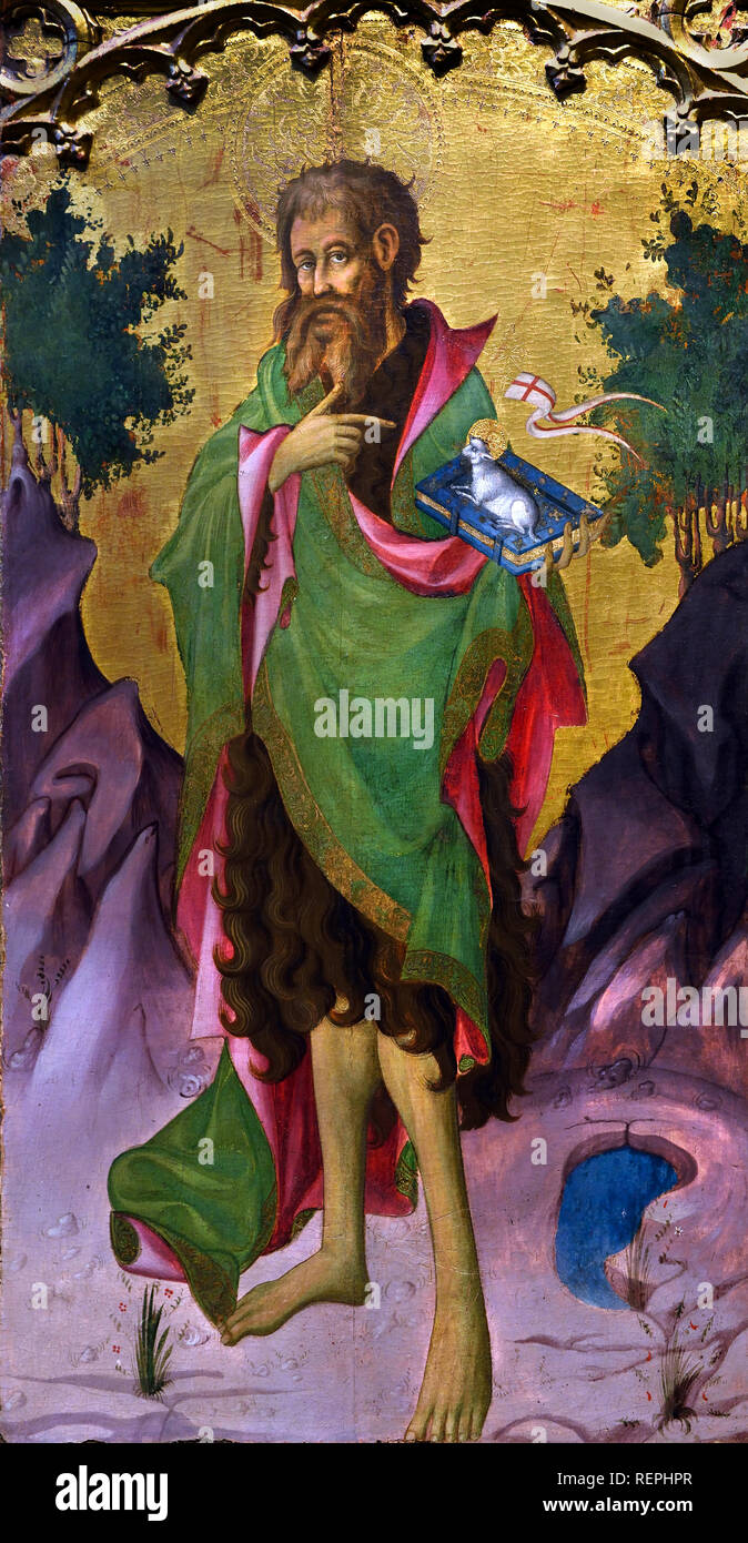 Saint john the baptist around 1430 hi-res stock photography and images ...