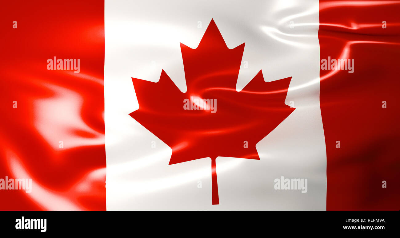 Canadian flag 4k hi-res stock photography and images - Alamy