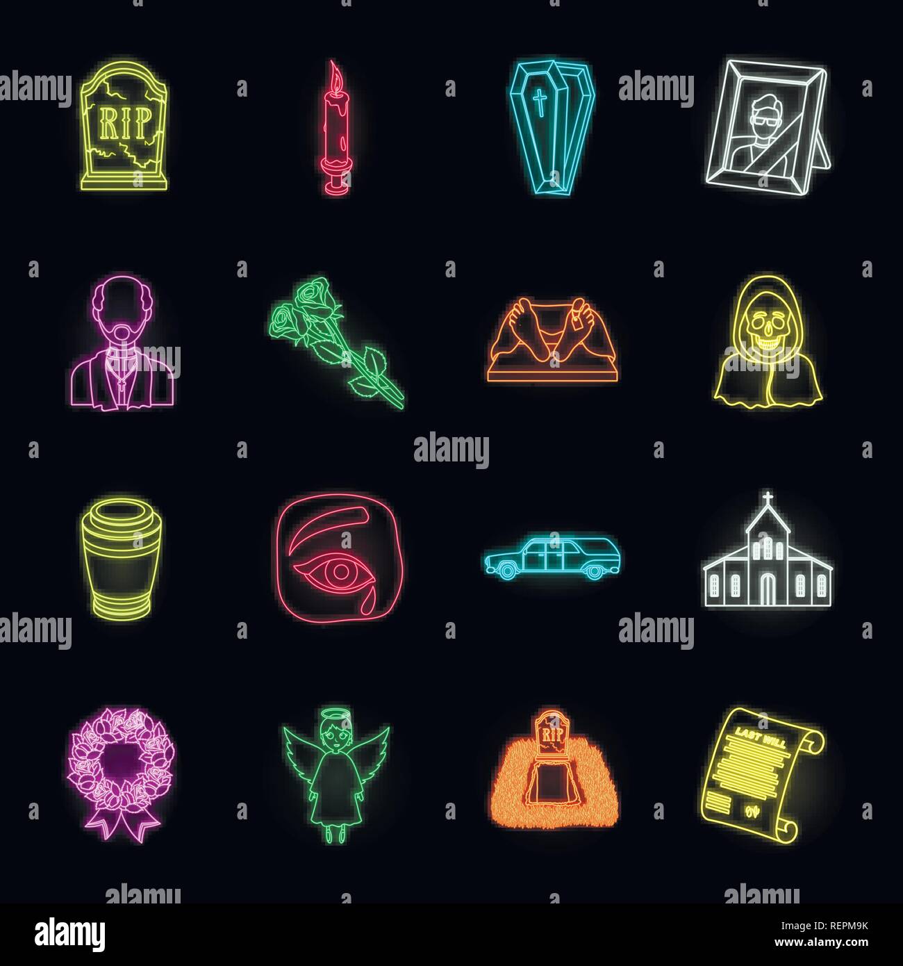 Burial urns Stock Vector Images - Alamy