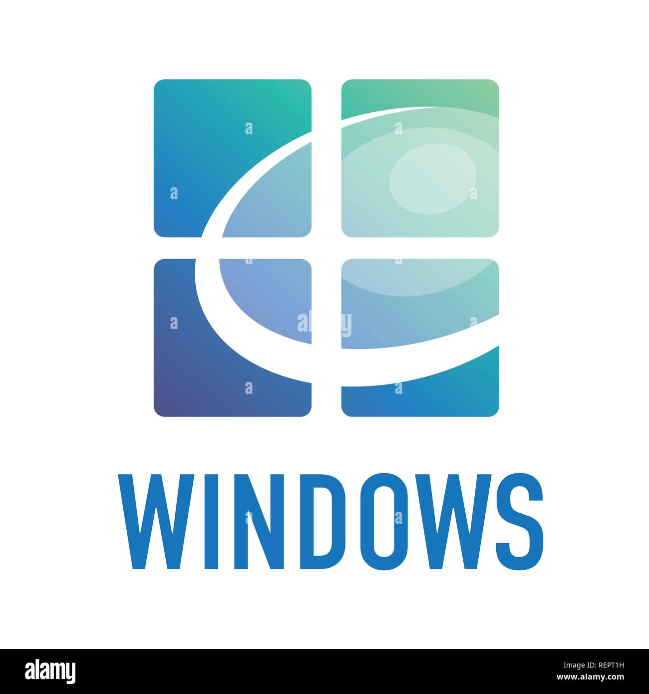 Vector logo on the theme of Windows, doors Stock Vector Image & Art - Alamy