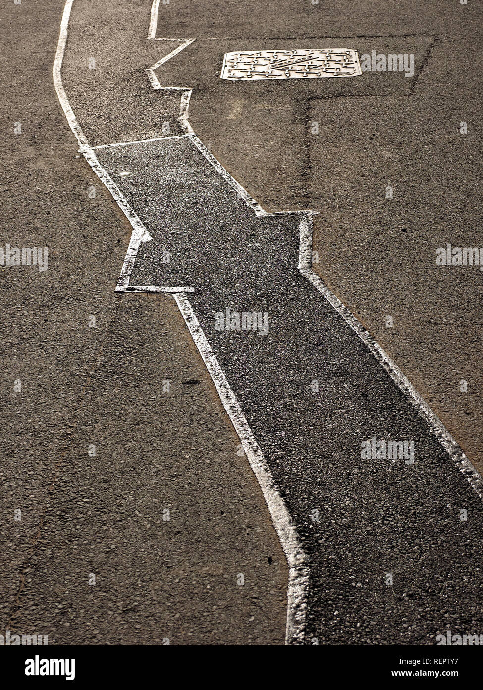 Shiny tarmac surface hi-res stock photography and images - Alamy