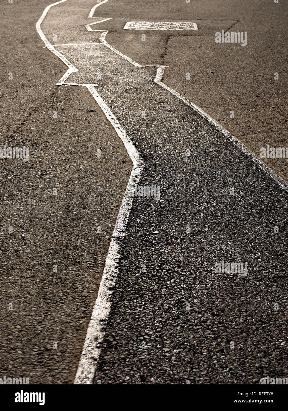 Shiny tarmac surface hi-res stock photography and images - Alamy
