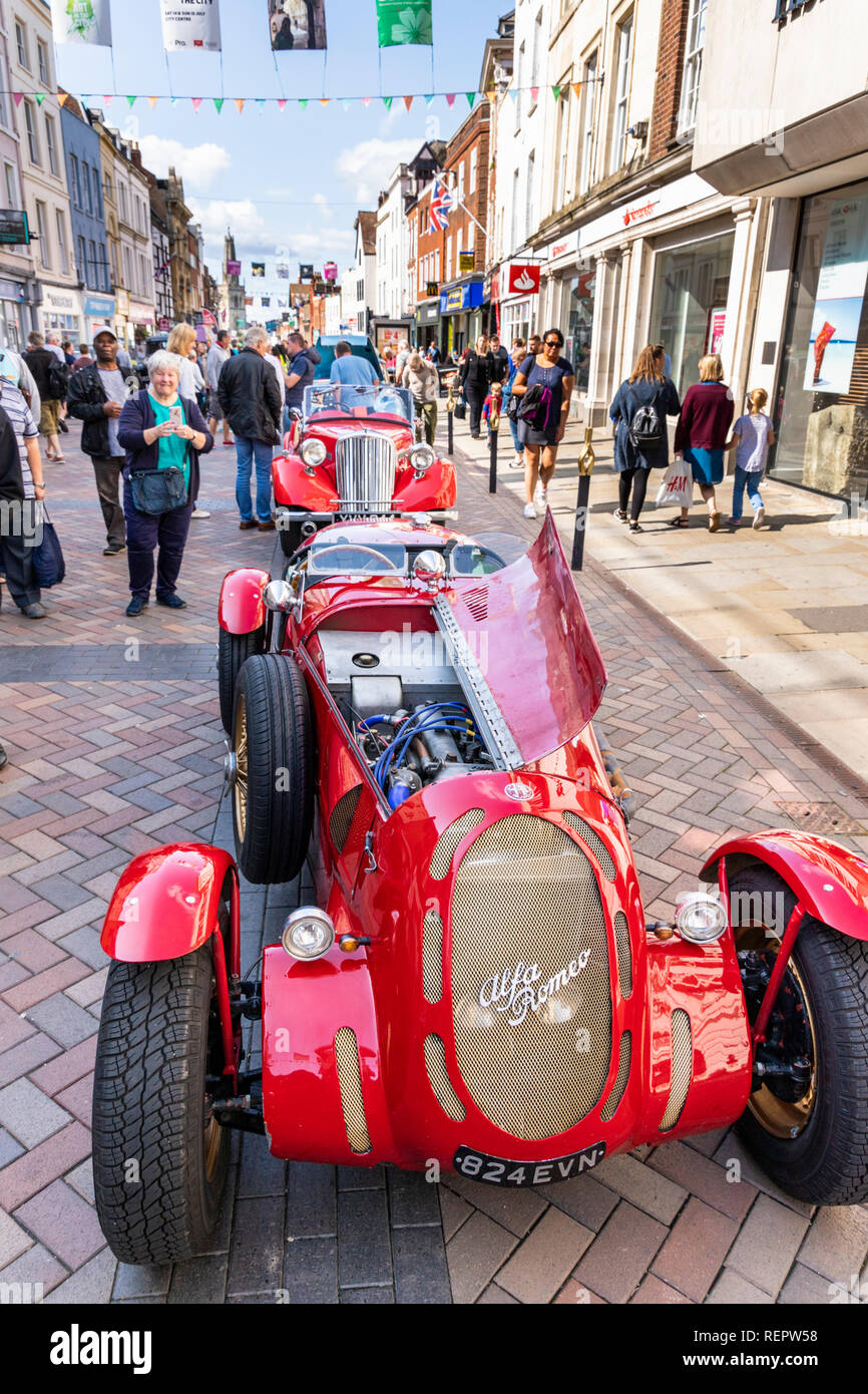 Uk gloucestershire gloucester westgate street hi-res stock photography ...