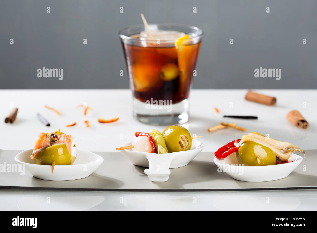 Red anchovies of spain hi-res stock photography and images - Alamy