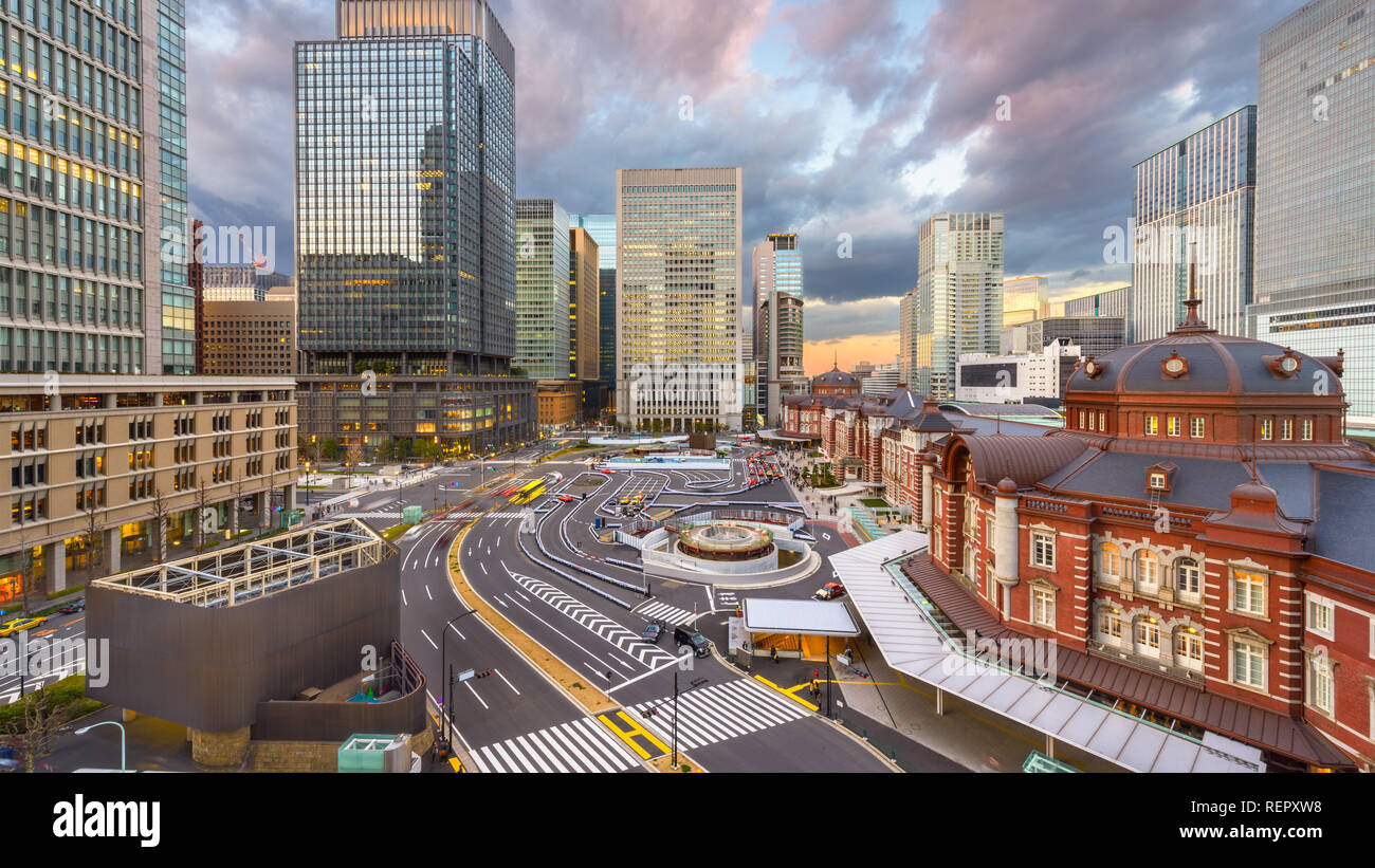 Tokyo Station Aerial Stock Photos & Tokyo Station Aerial Stock Images ...