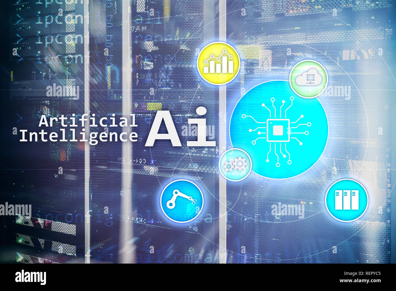 AI, Artificial intelligence, automation and modern information ...