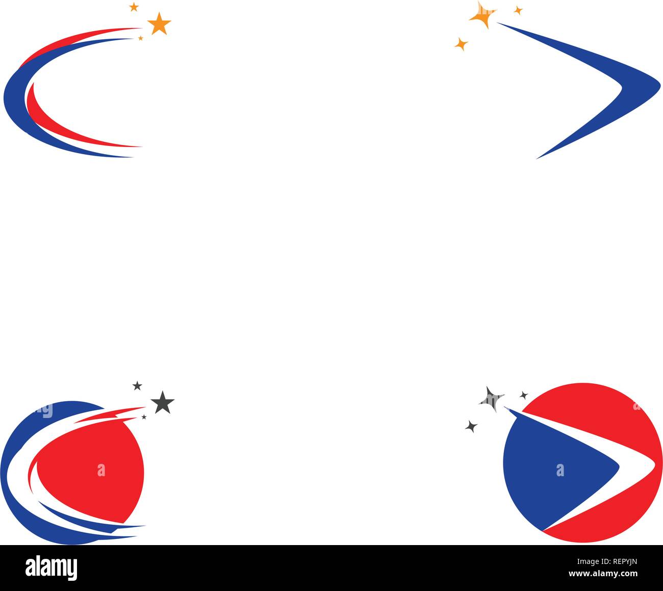 Faster logo template vector Stock Vector Image & Art - Alamy