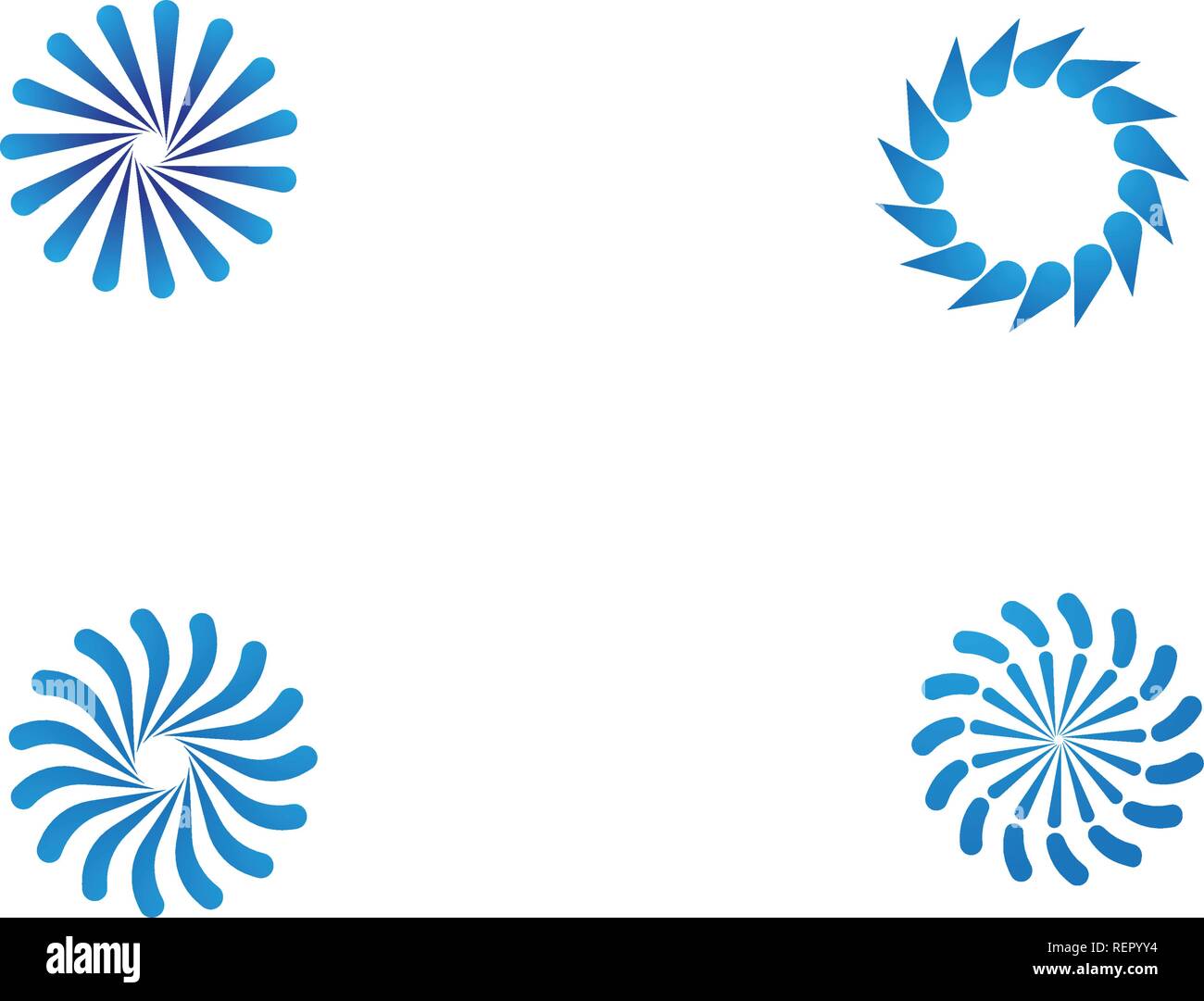 vortex circle logo and symbols template icons Stock Vector Image & Art ...