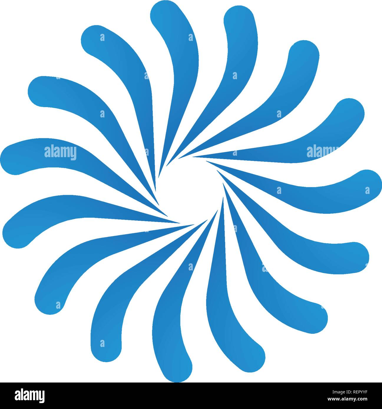 vortex circle logo and symbols template icons Stock Vector Image & Art ...