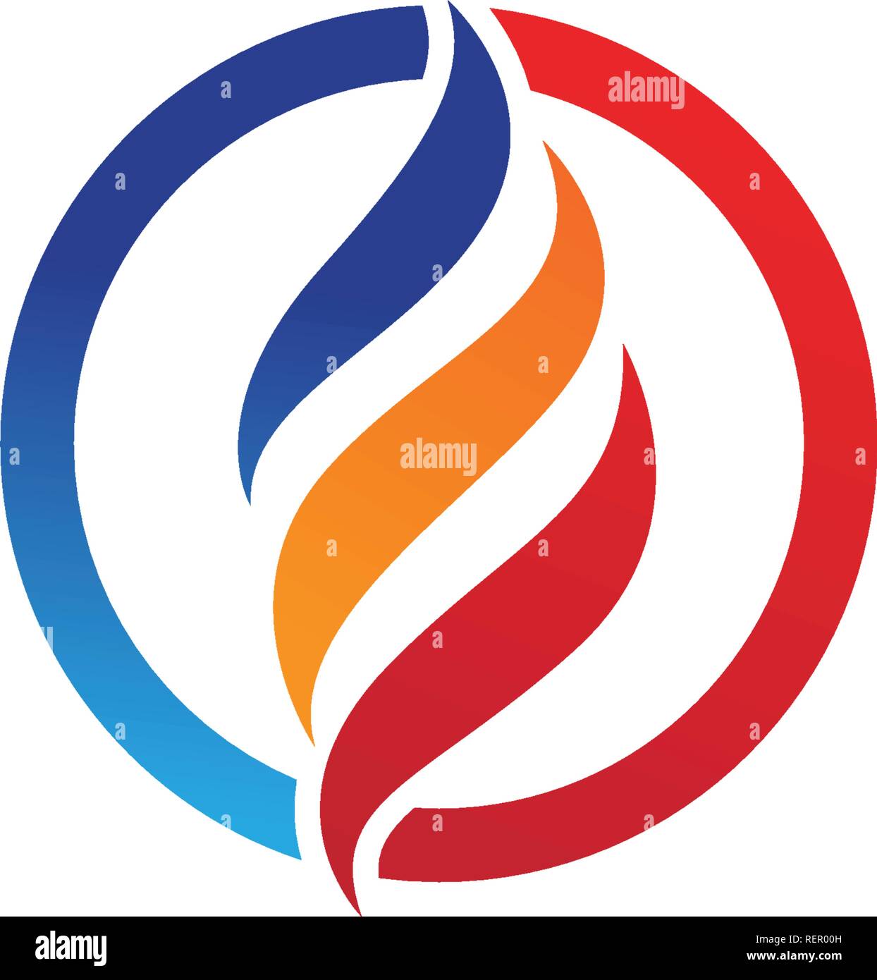 Fire Logo Template vector Stock Vector Image & Art - Alamy
