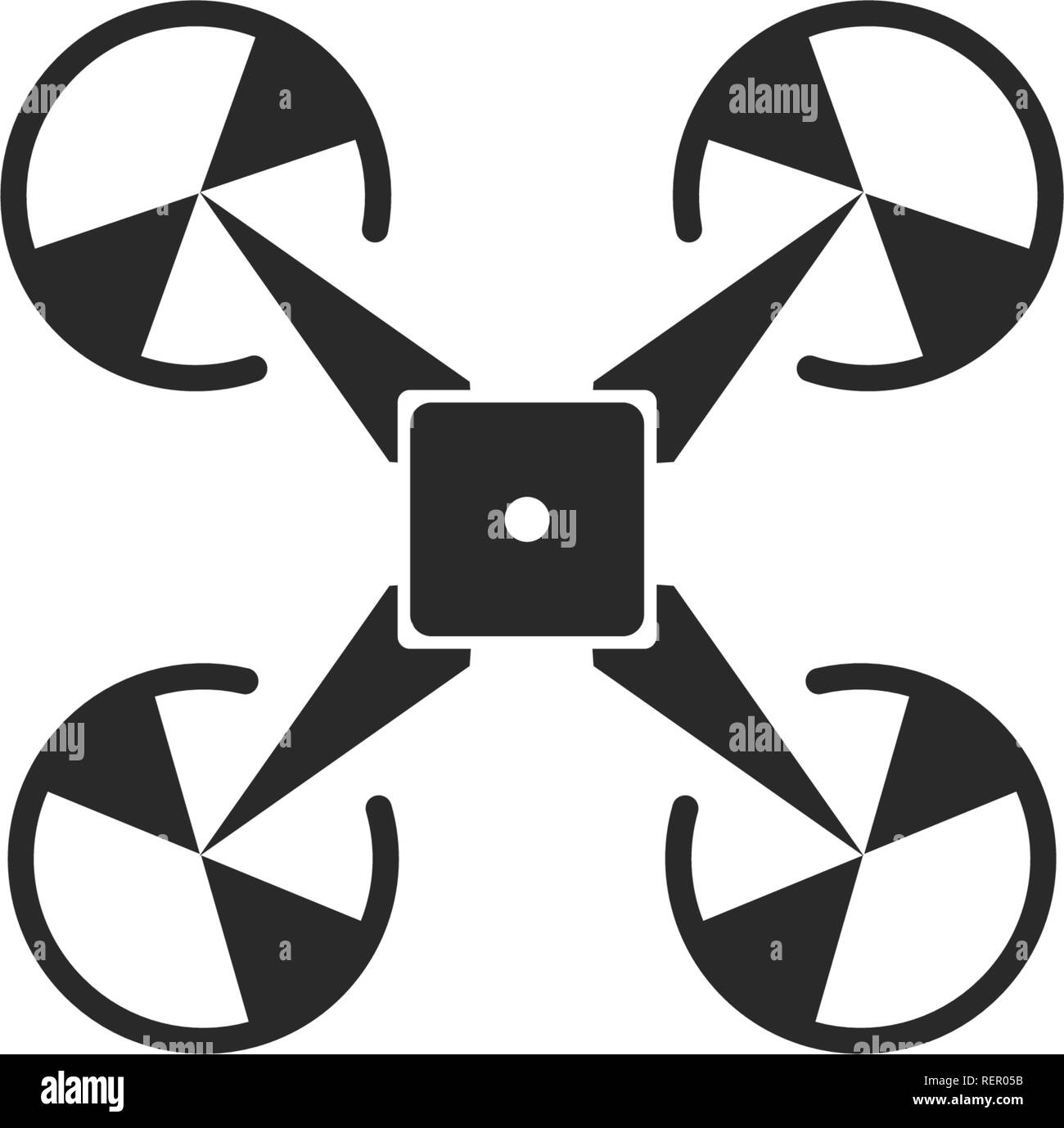 Drone logo and symbol vector Stock Vector Image & Art - Alamy