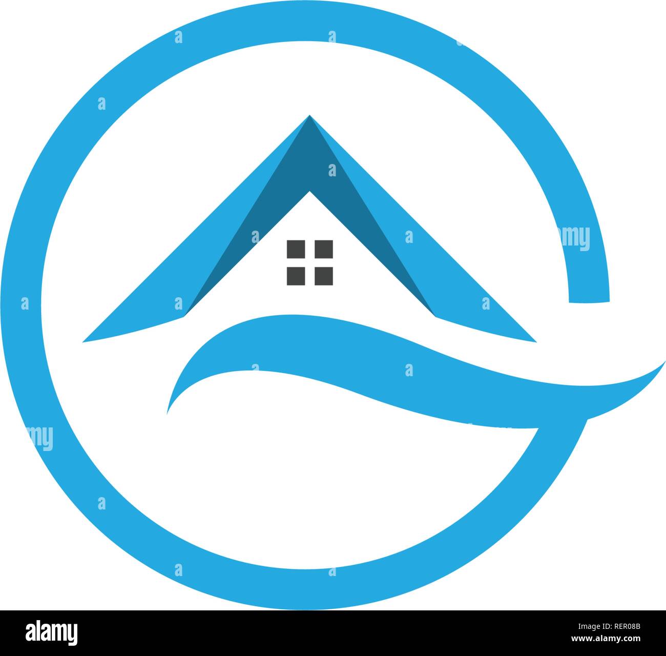 Home and building logo and symbol vector Stock Vector Image & Art - Alamy