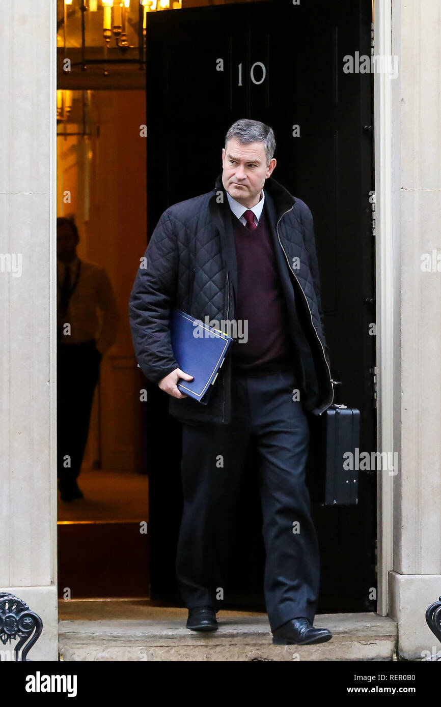 David Gauke - Justice Secretary is seen departing from No 10 Downing ...