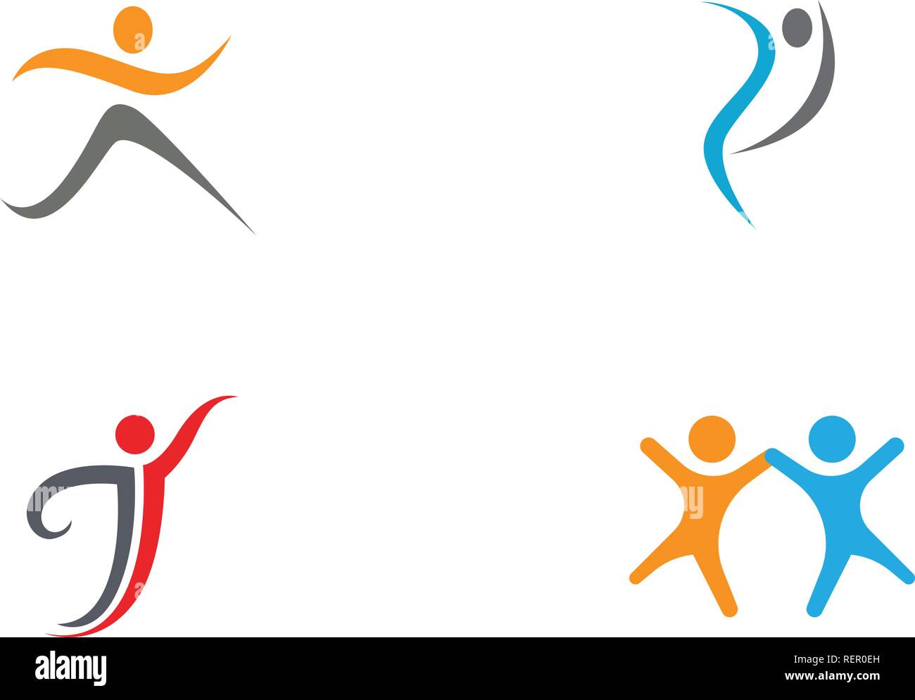 Leadership success life people health logo Stock Vector Image & Art - Alamy