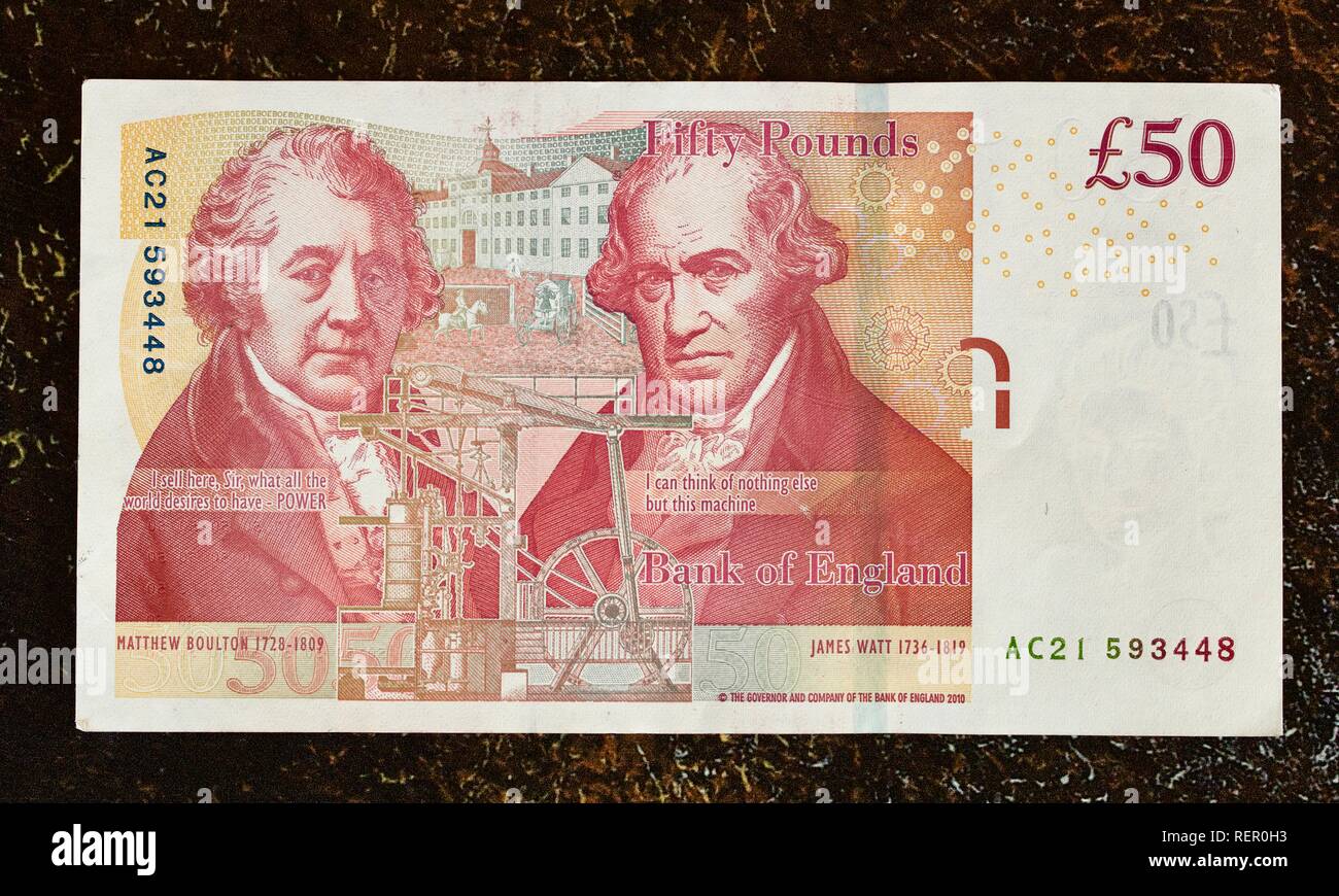 £50 Note High Resolution Stock Photography and Images - Alamy