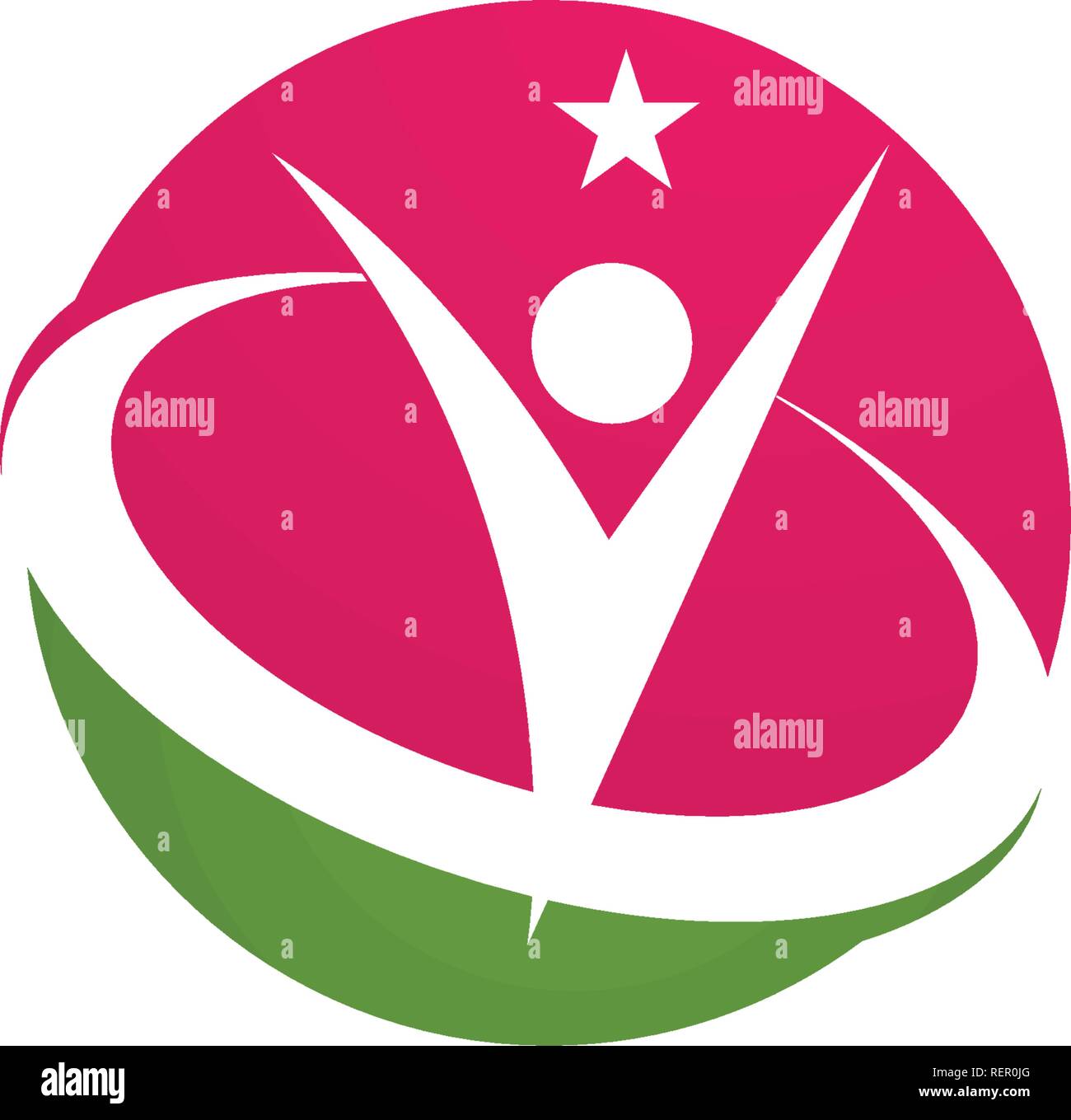 Leadership success life people health logo Stock Vector Image & Art - Alamy