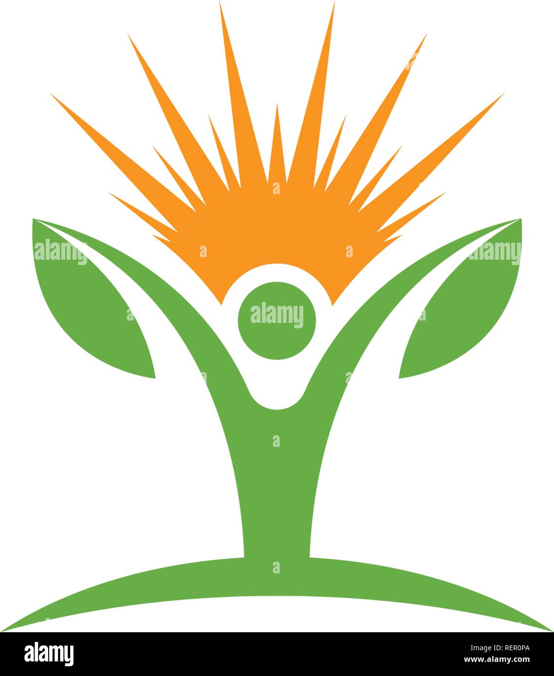 Health people logo and symbol vector Stock Vector Image & Art - Alamy