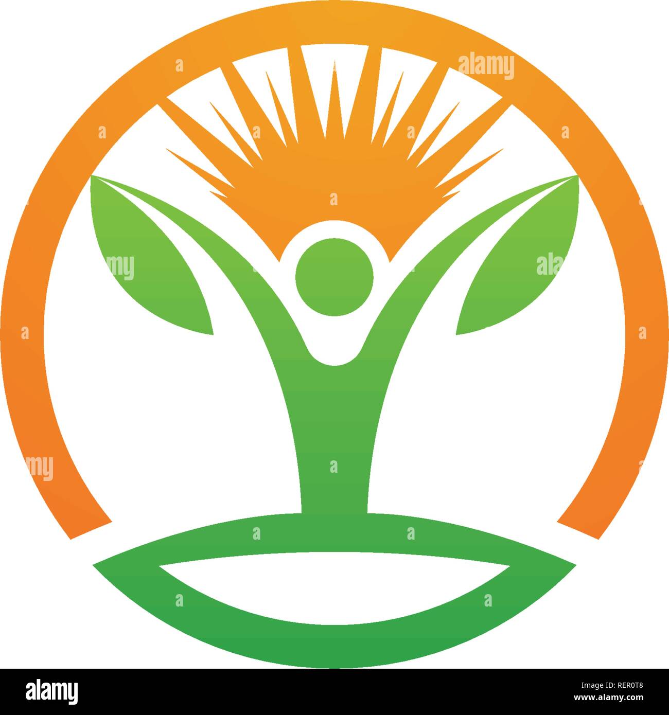 Health people logo and symbol vector Stock Vector Image & Art - Alamy