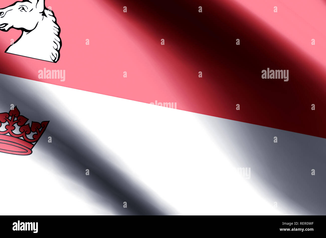 Guelph stylish waving and closeup flag illustration. Perfect for ...