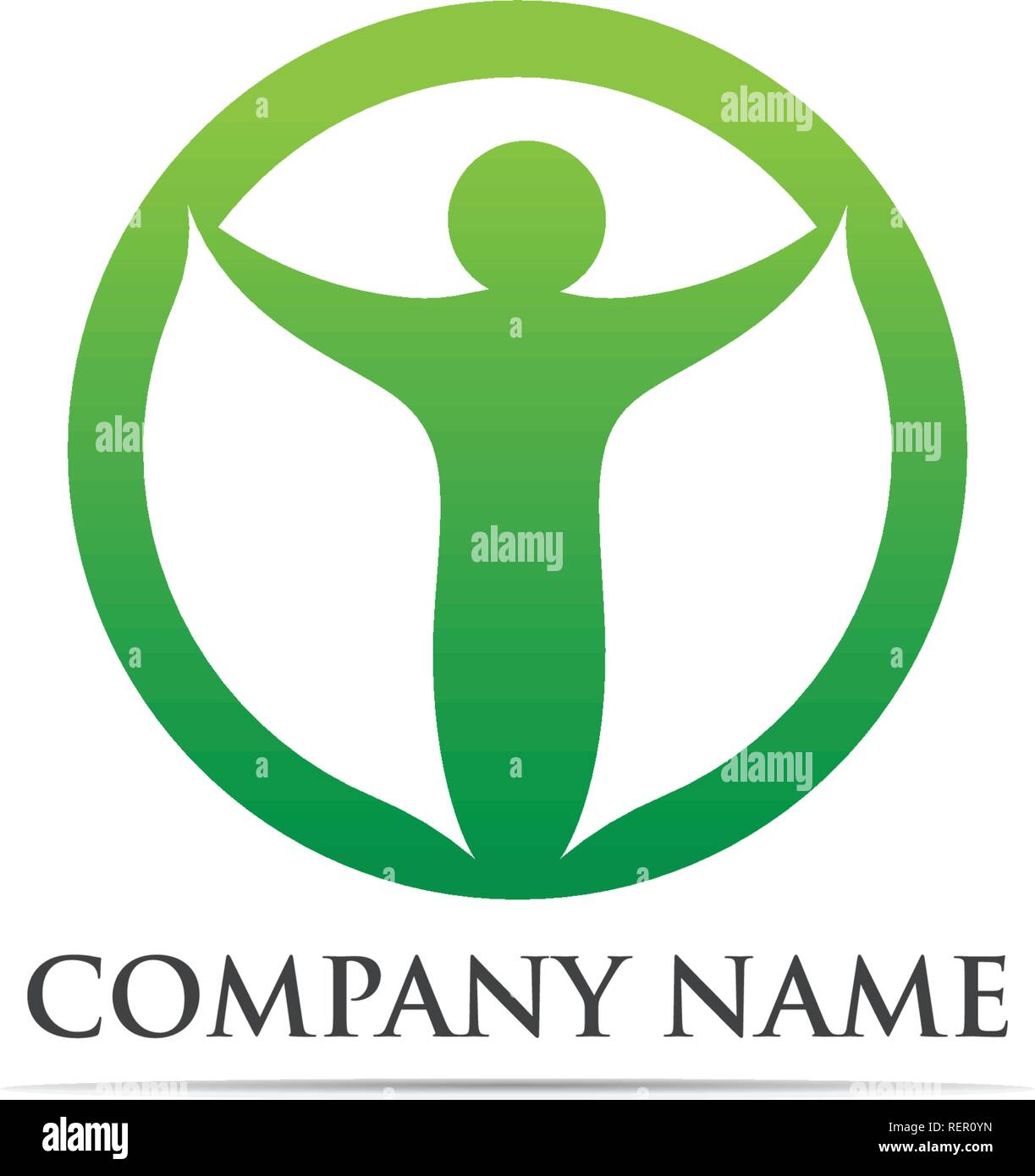 Health people logo and symbol vector Stock Vector Image & Art - Alamy
