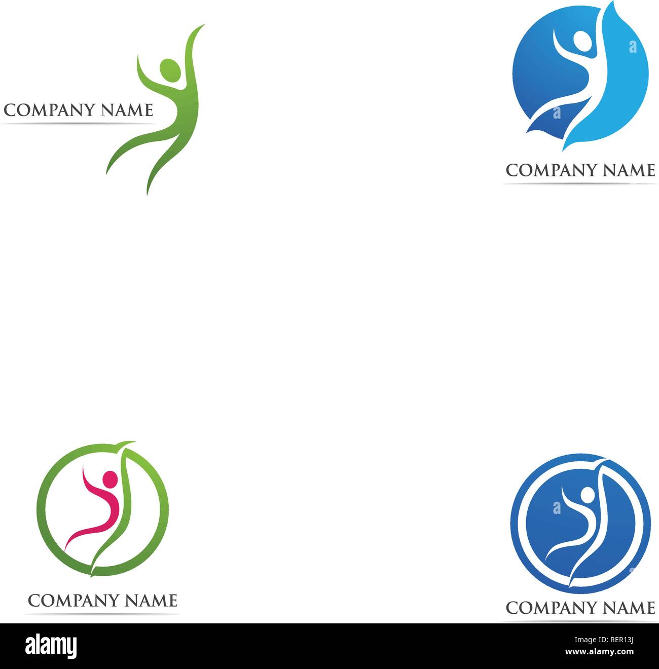 Leadership success life people health logo Stock Vector Image & Art - Alamy