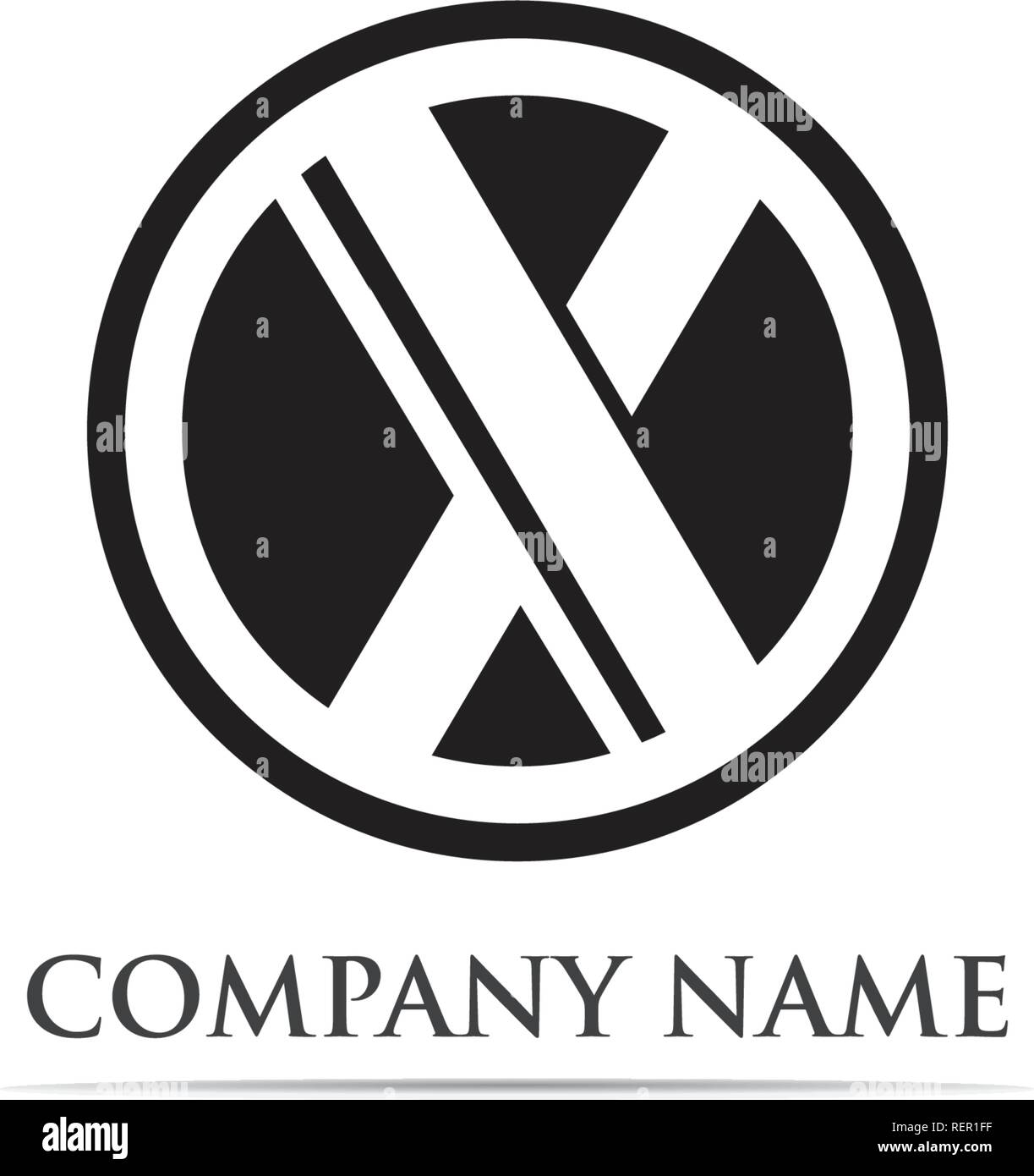 X logo and symbol vector Stock Vector Image & Art - Alamy