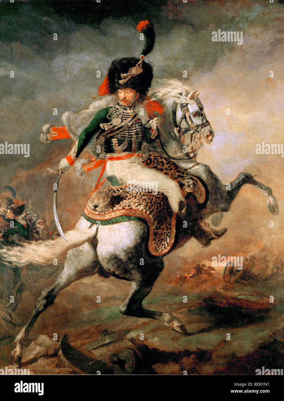 The Charging Chasseur, 1812 by Théodore Géricault Stock Photo - Alamy