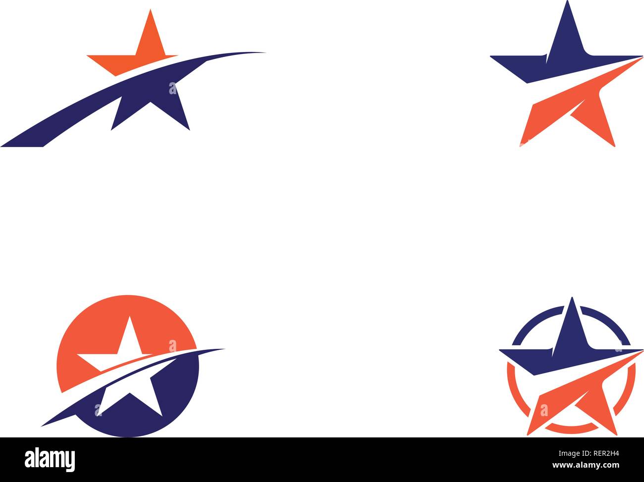 Star logo template vector Stock Vector Image & Art - Alamy