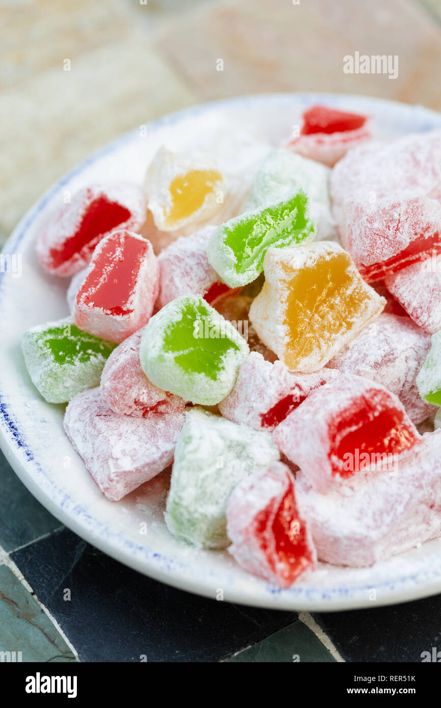 Loukoumi hi-res stock photography and images - Alamy
