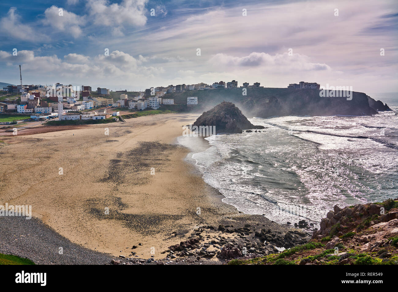 Mirleft landscape, Morocco Stock Photo - Alamy