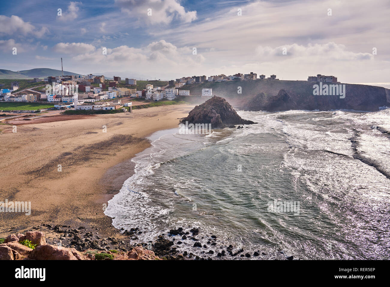 Mirleft landscape, Morocco Stock Photo - Alamy