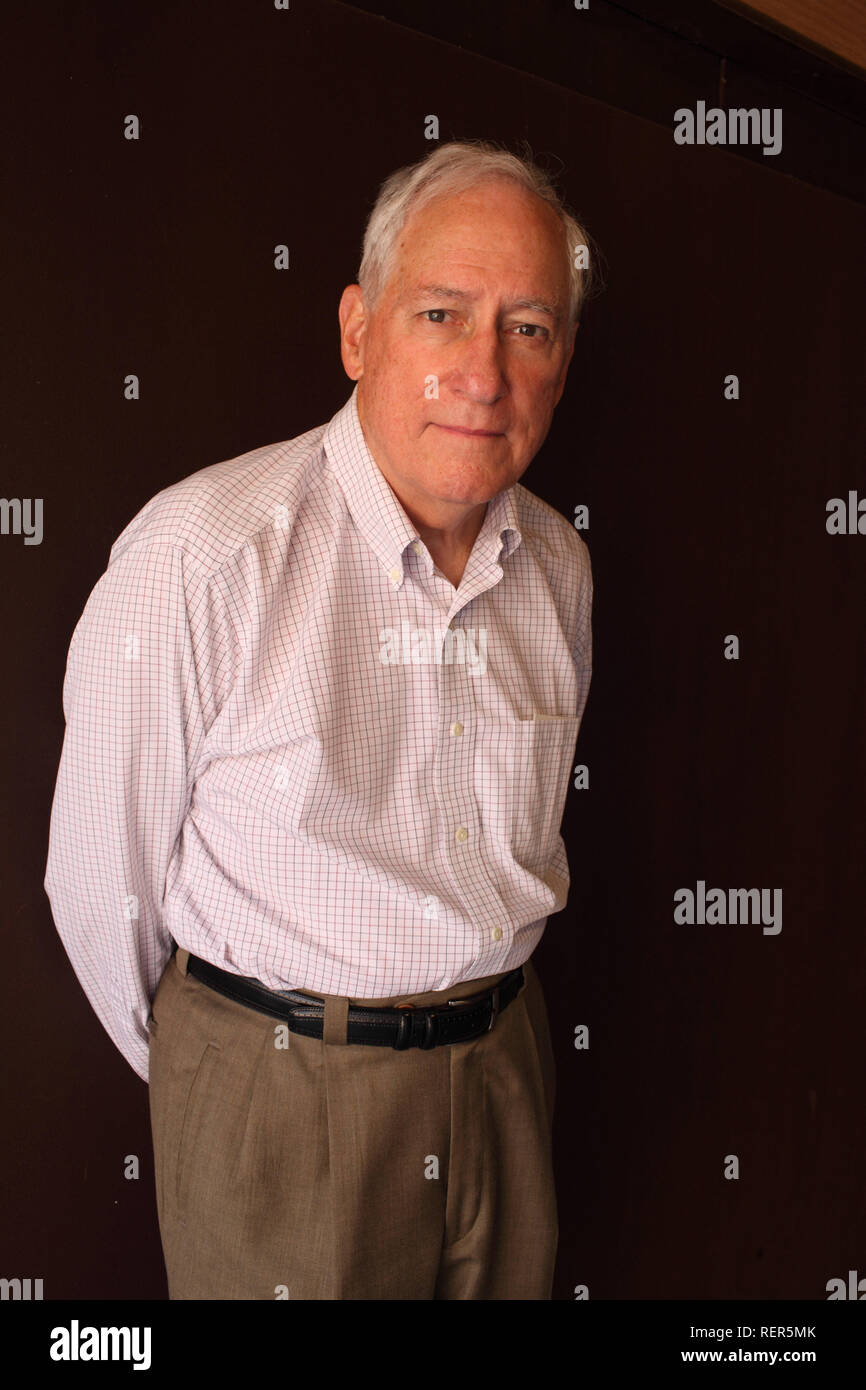 Portrait of Robert Darnton (historian) 05/09/2018 ©Basso CANNARSA/Opale ...