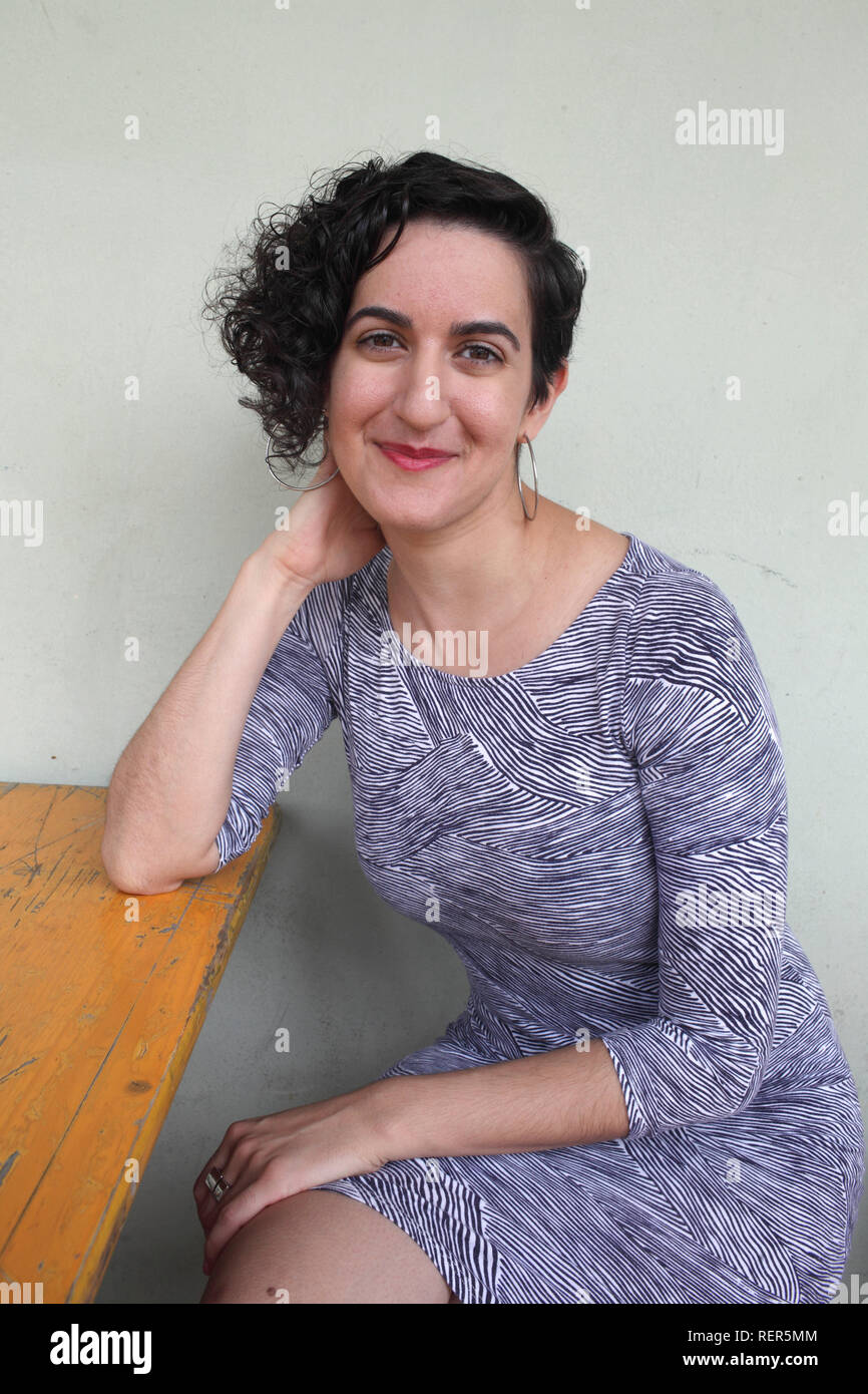 Portrait of Sigal Samuel 07/09/2018 ©Basso CANNARSA/Opale Stock Photo ...