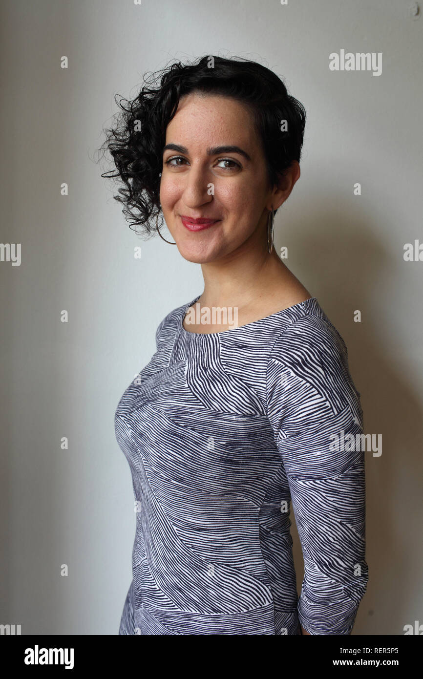 Portrait of Sigal Samuel 07/09/2018 ©Basso CANNARSA/Opale Stock Photo ...