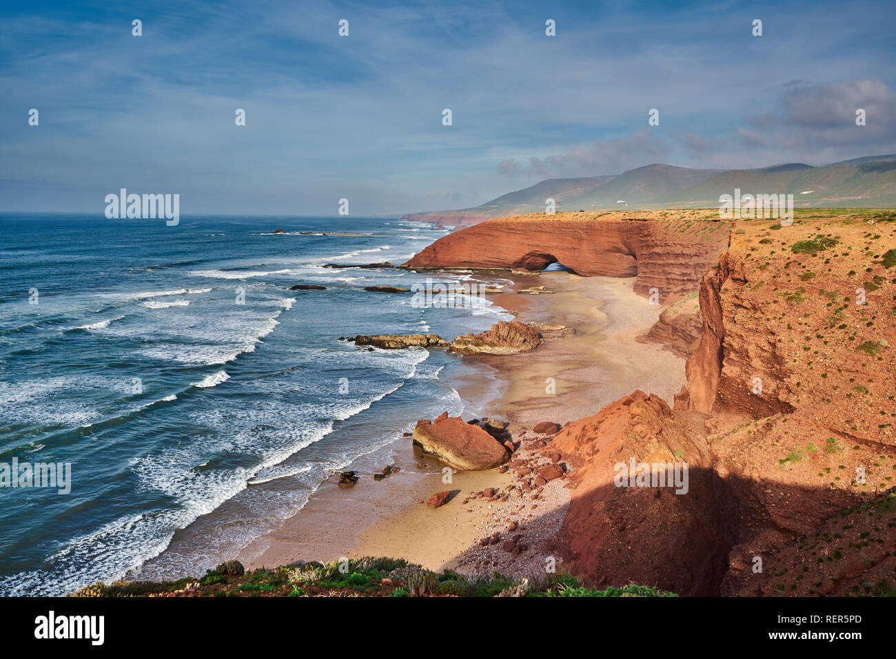 Legzira beach, Morocco Stock Photo - Alamy