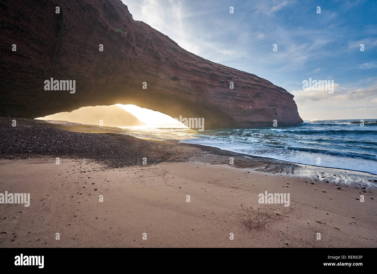 Legzira beach, Morocco Stock Photo - Alamy