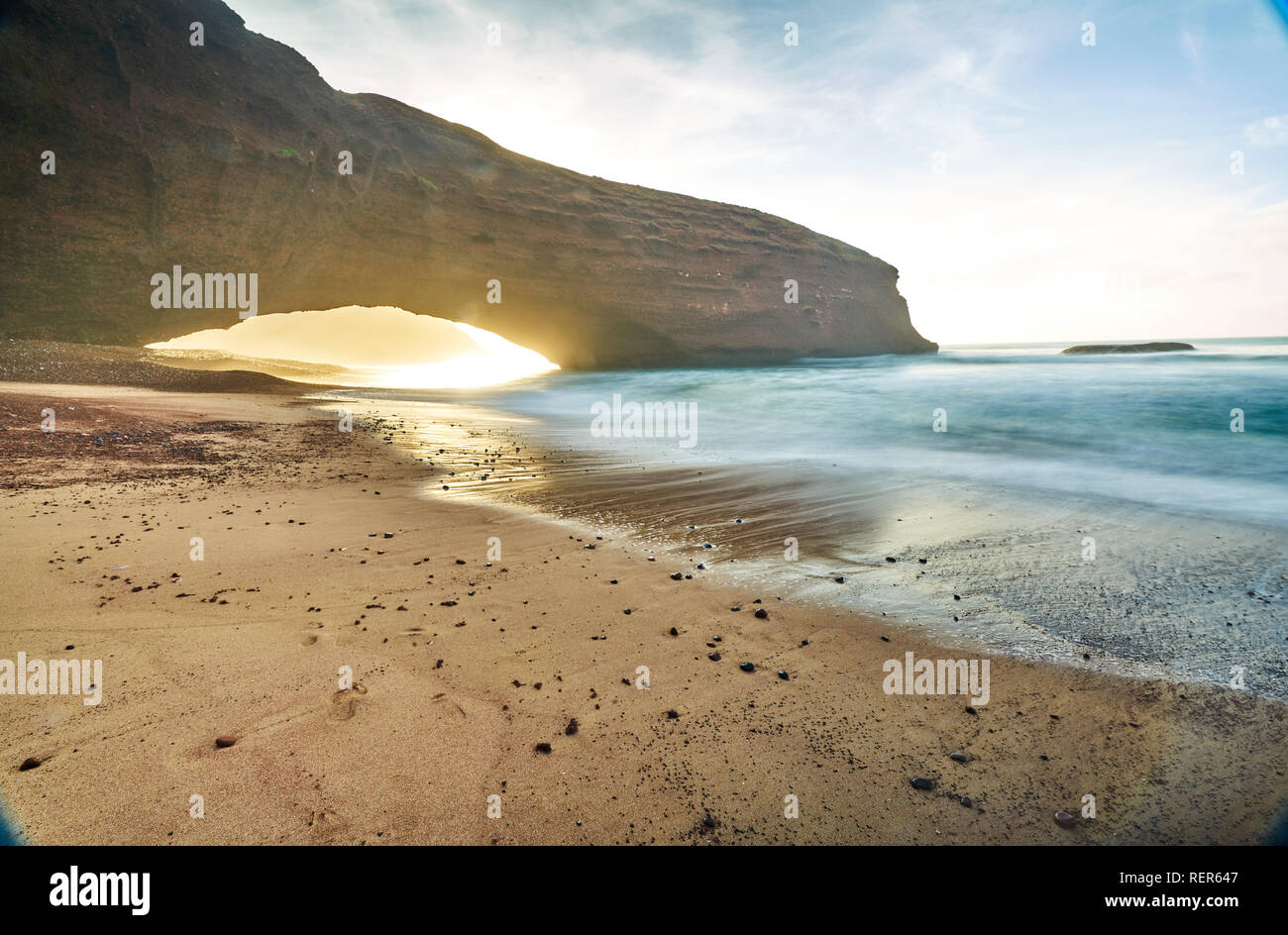 Legzira beach, Morocco Stock Photo - Alamy