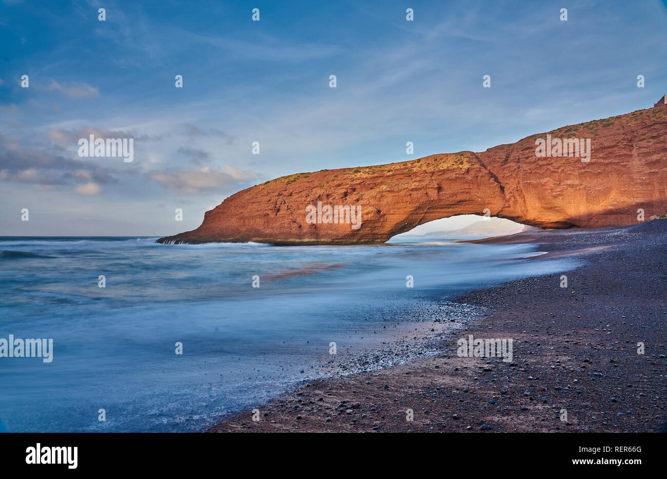 Legzira beach, Morocco Stock Photo - Alamy