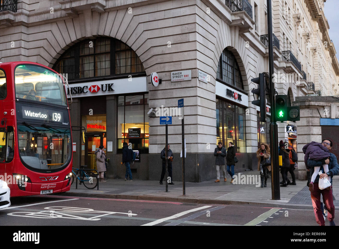 Baker Street, London Stock Photo - Alamy