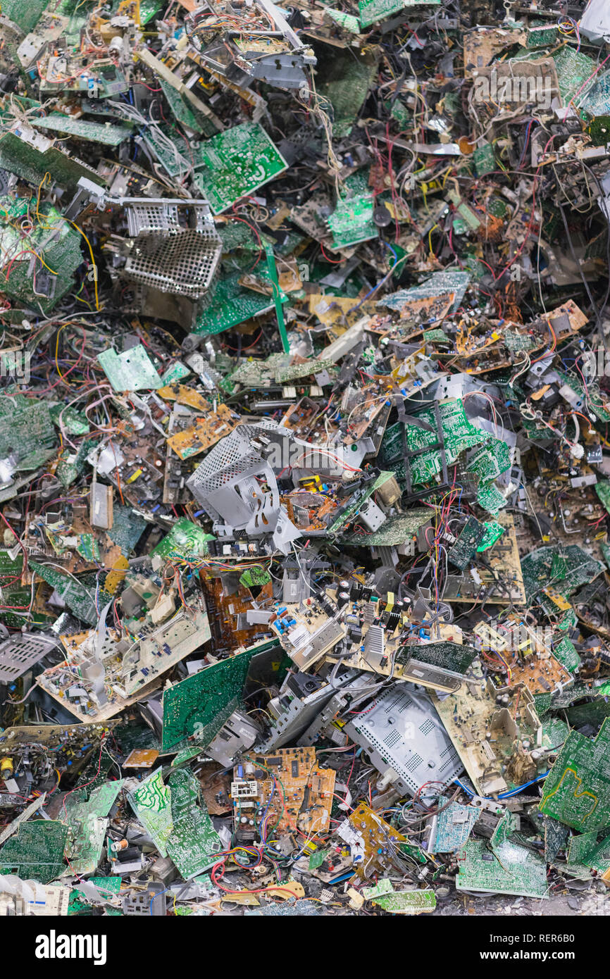 E waste recycling hi-res stock photography and images - Alamy