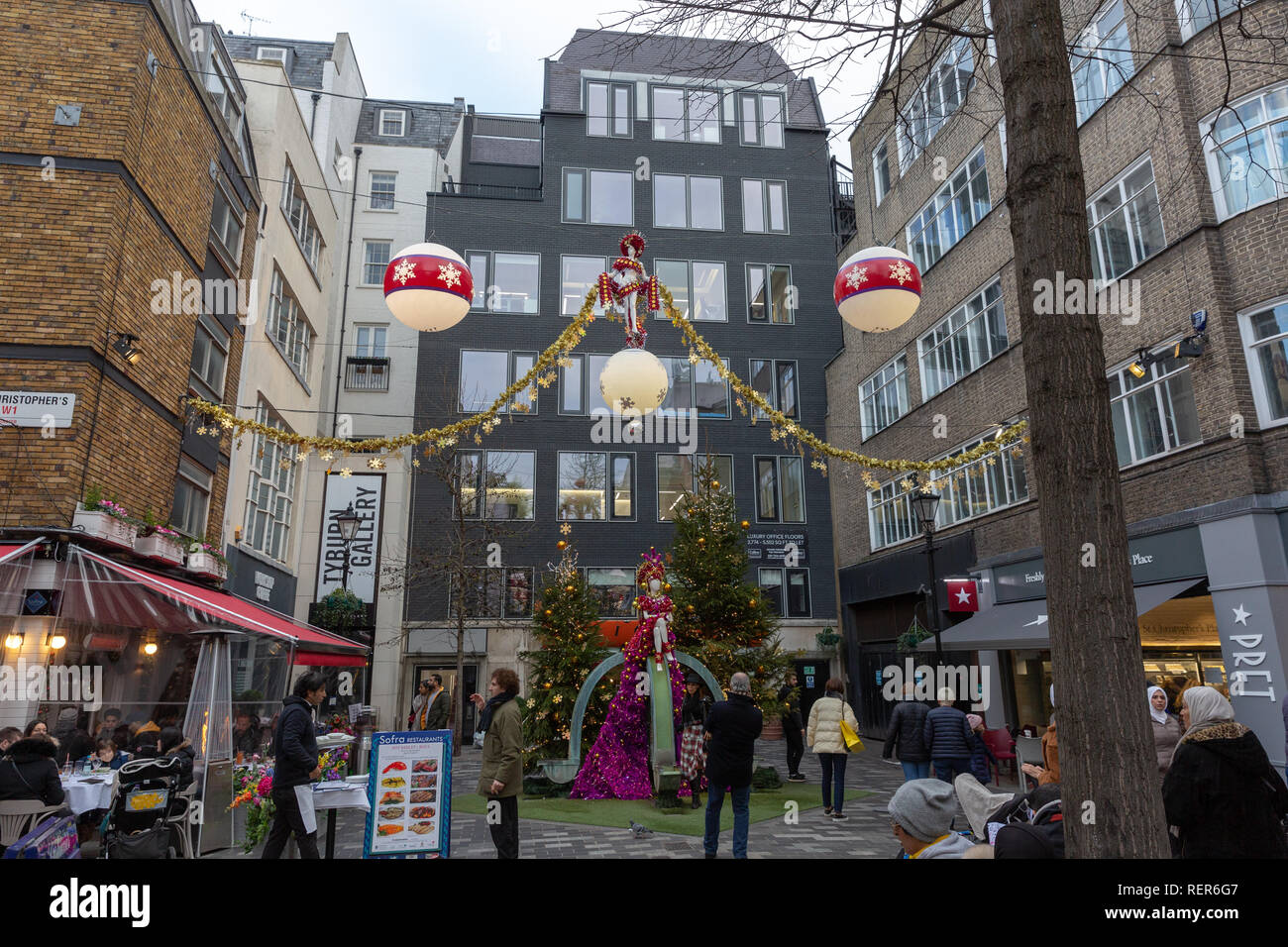 St Christopher’s Place, Oxford Street, London Stock Photo - Alamy