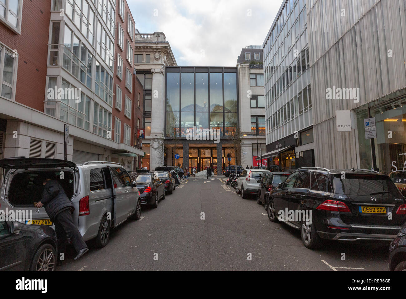 Selfridges of London Stock Photo - Alamy
