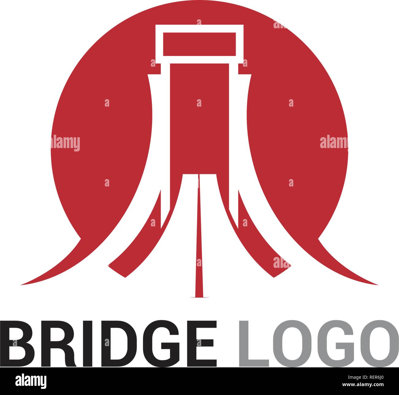 Bridge logo and symbol vector template Stock Vector Image & Art - Alamy