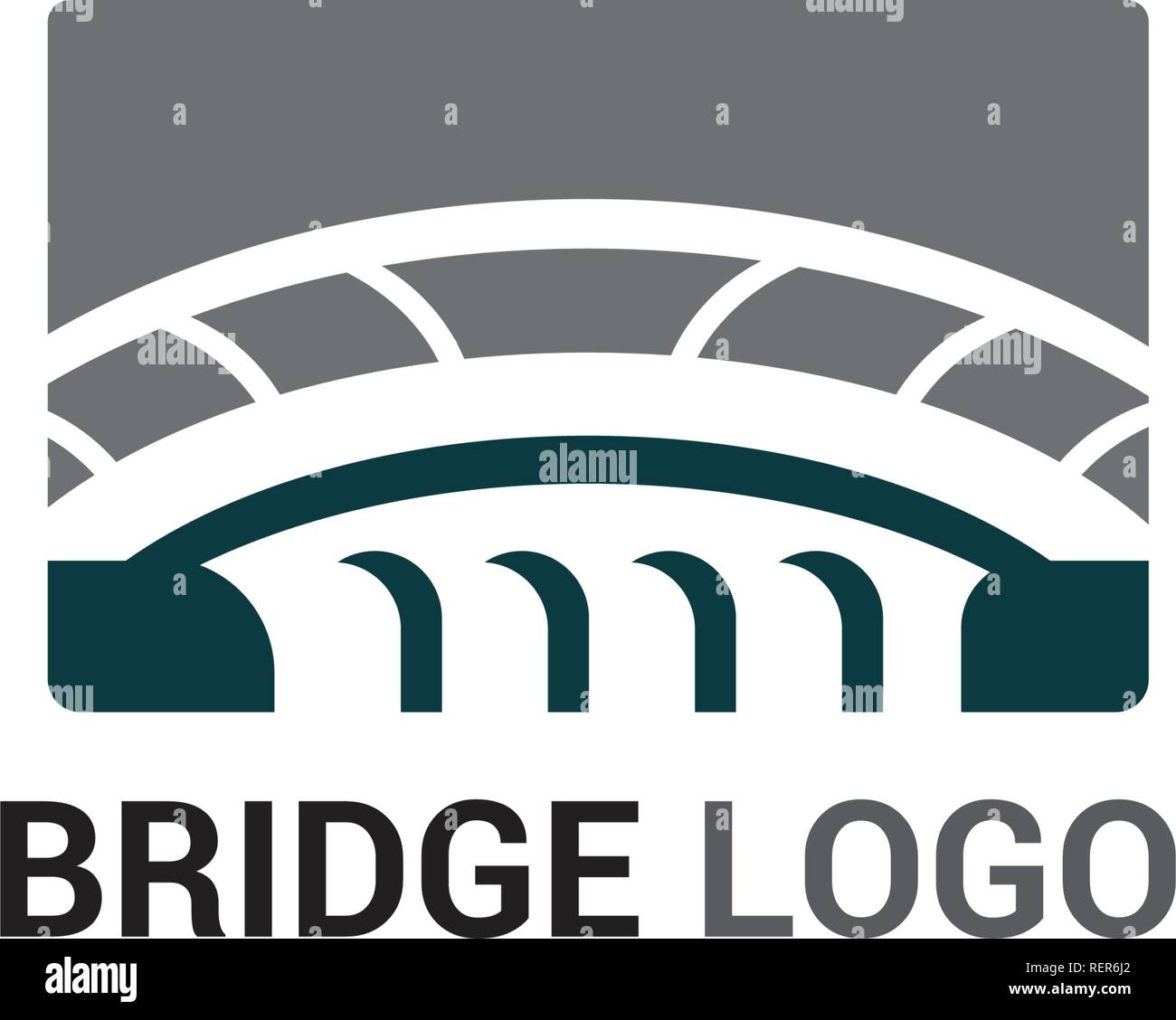 Bridge logo and symbol vector template Stock Vector Image & Art - Alamy