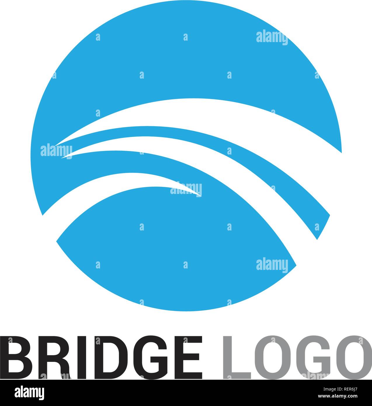 Bridge logo and symbol vector template Stock Vector Image & Art - Alamy