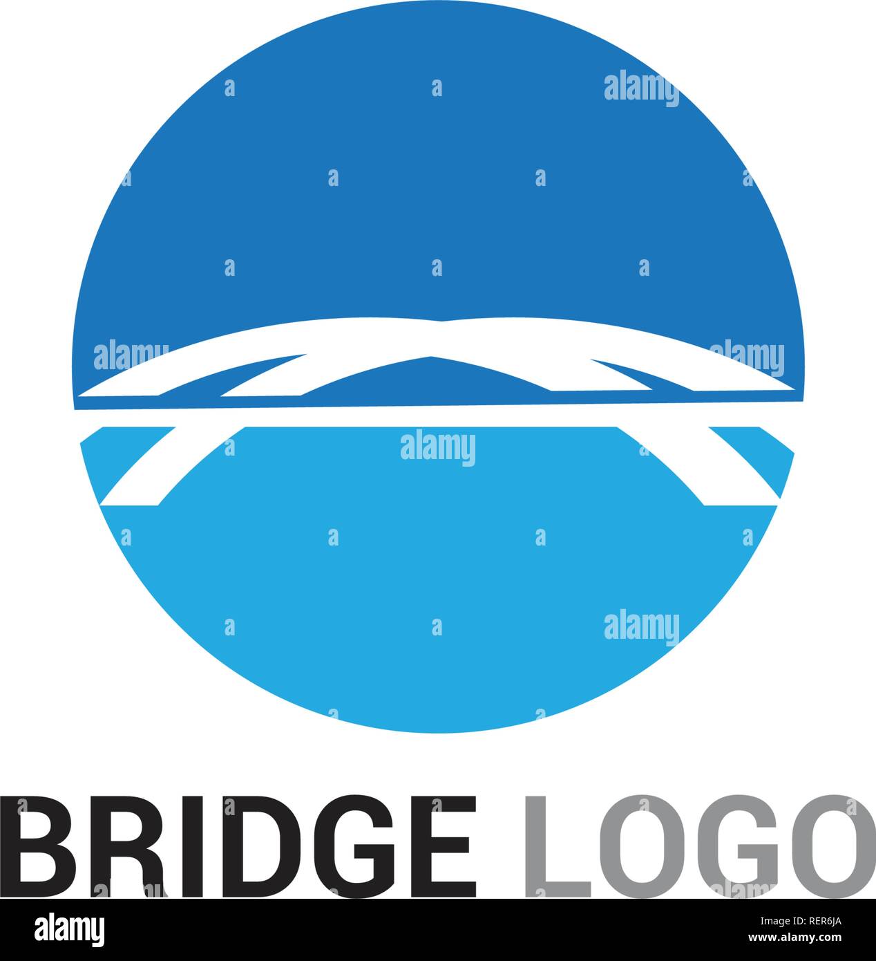 Bridge logo and symbol vector template Stock Vector Image & Art - Alamy