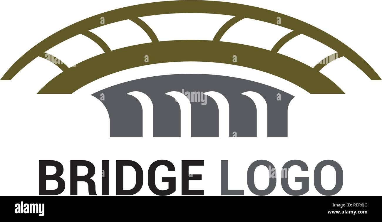 Bridge logo and symbol vector template Stock Vector Image & Art - Alamy
