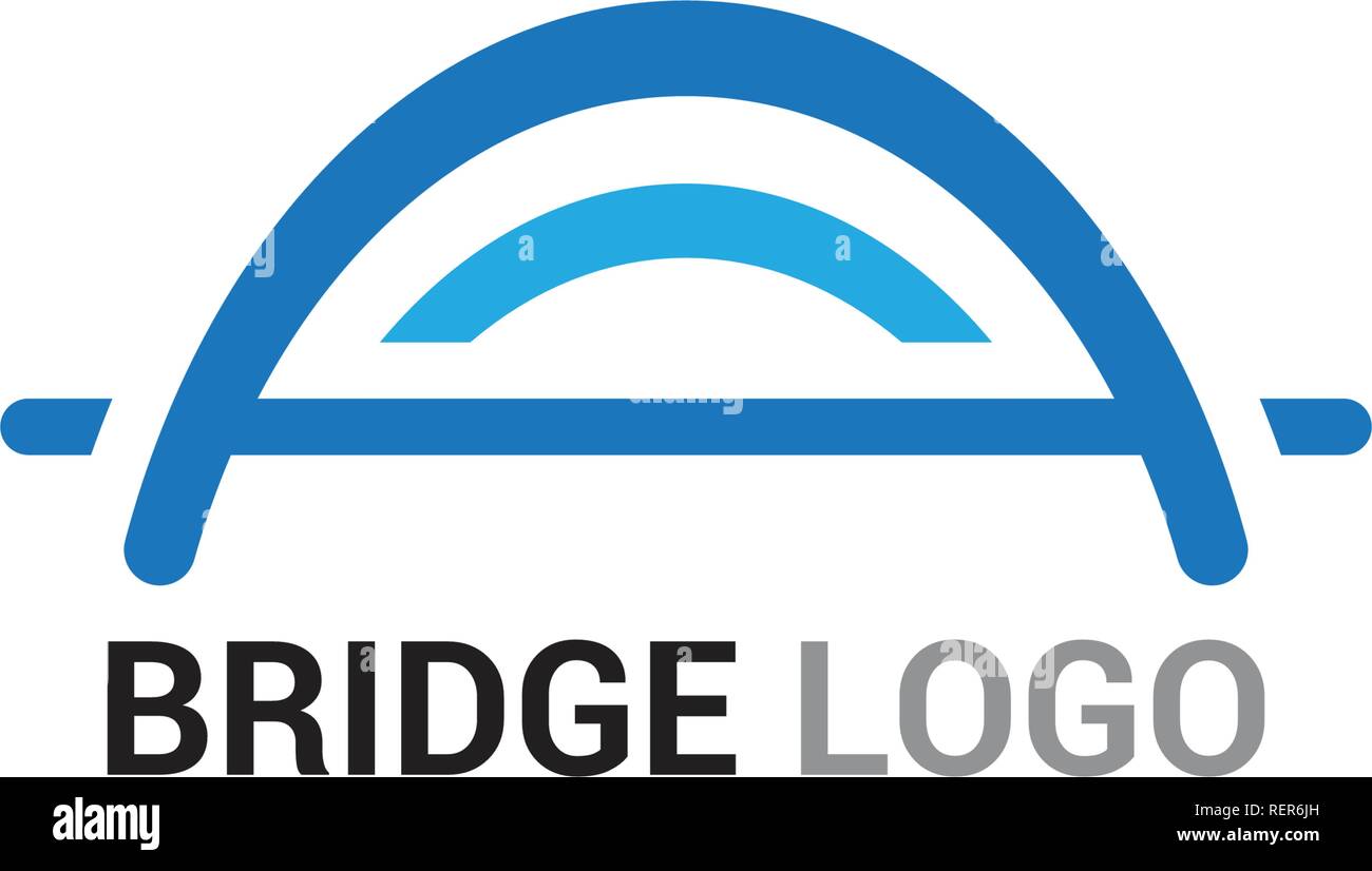 Bridge logo and symbol vector template Stock Vector Image & Art - Alamy