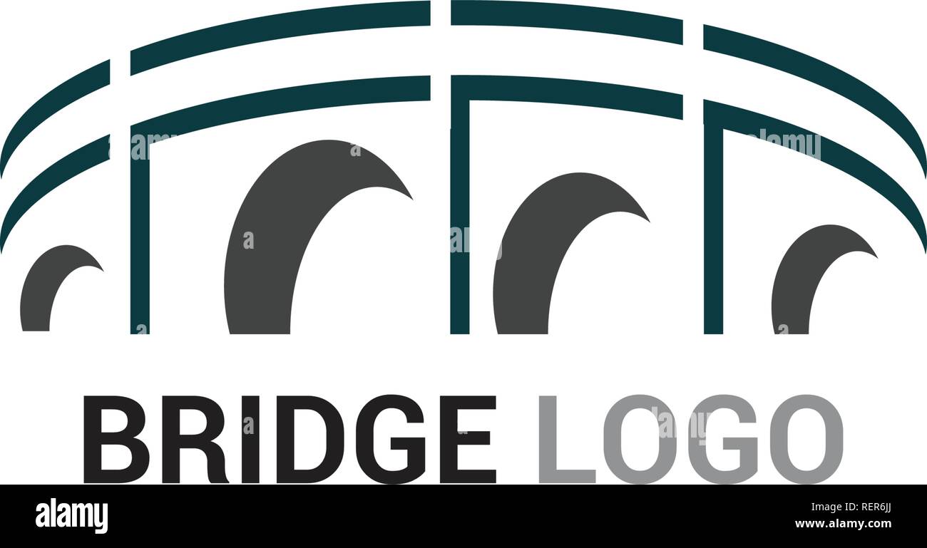 Bridge logo and symbol vector template Stock Vector Image & Art - Alamy