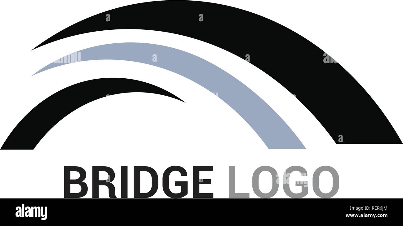 Bridge logo and symbol vector template Stock Vector Image & Art - Alamy